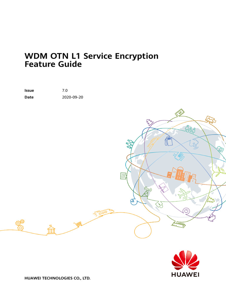 WDM OTN L1 Service Encryption Feature Guide 07 | PDF | Computer Network | Encryption