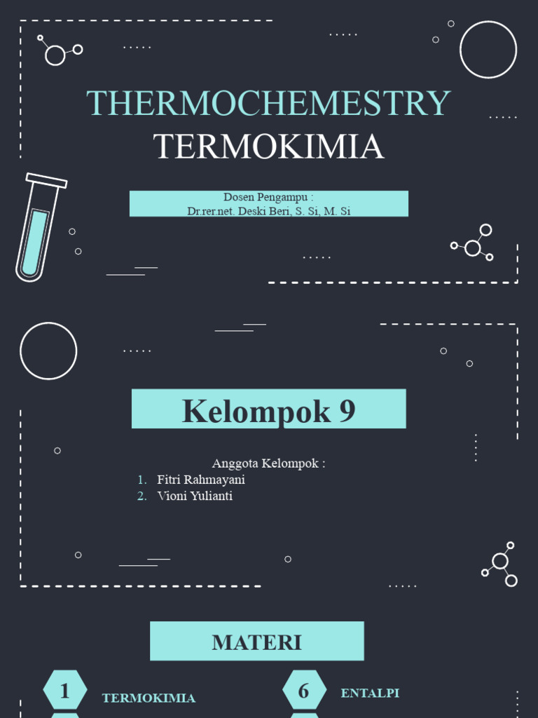 Kelompok 9 - Termokimia | PDF | Sains & Matematika