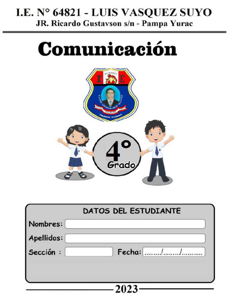 4to Comunicacion Pdf
