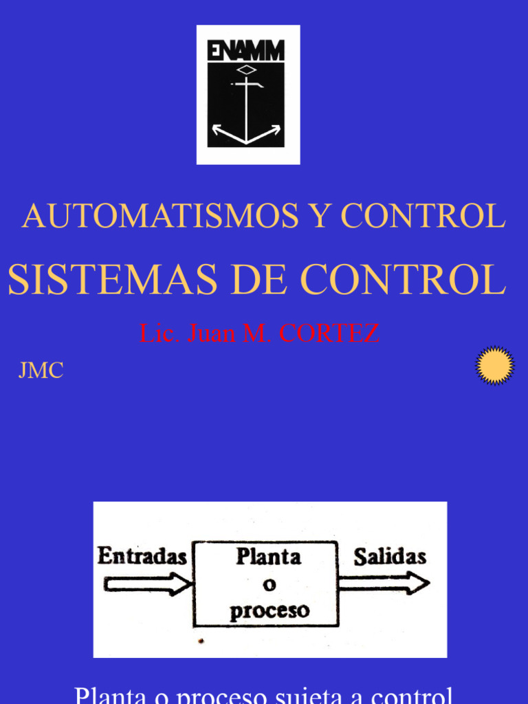 SISTEMAS DE CONTROL | PDF | Sistema de control | Ingeniería Informática