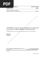 Astm C1602 2006 Esp | PDF | Hormigón | Agua
