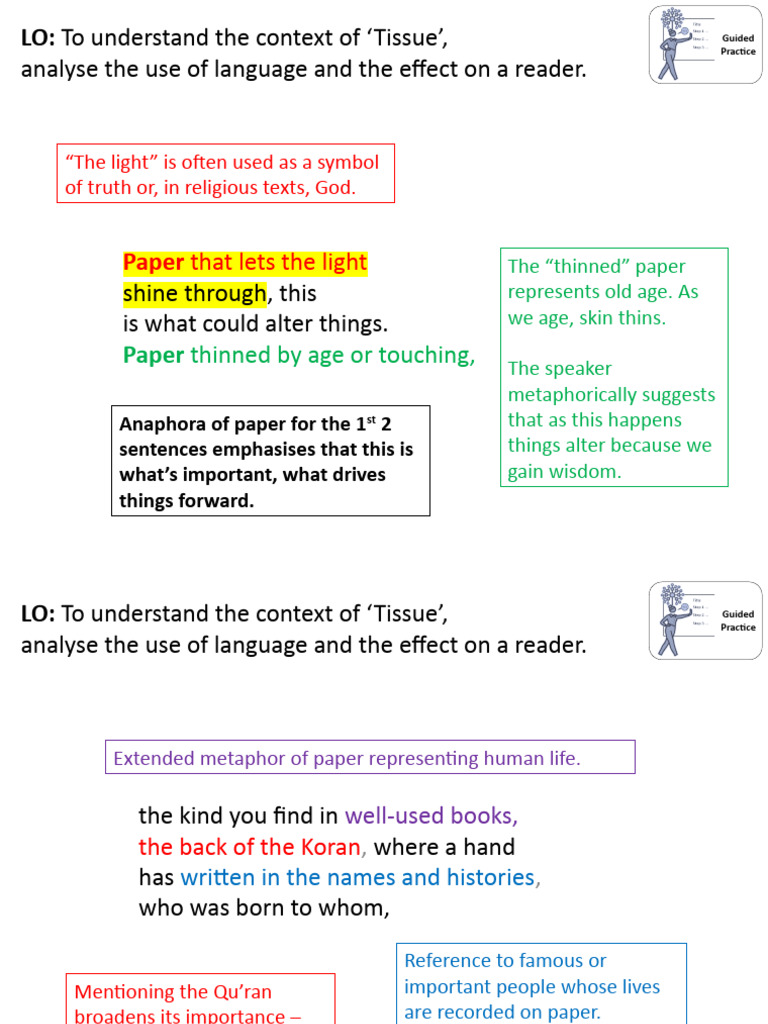 Tissue Annotations | PDF | Poetry