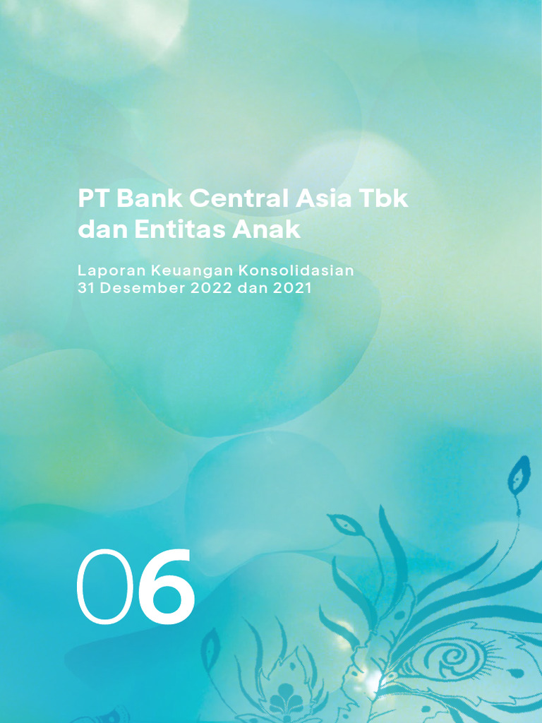Laporan Keuangan PT BCA 2022 | PDF
