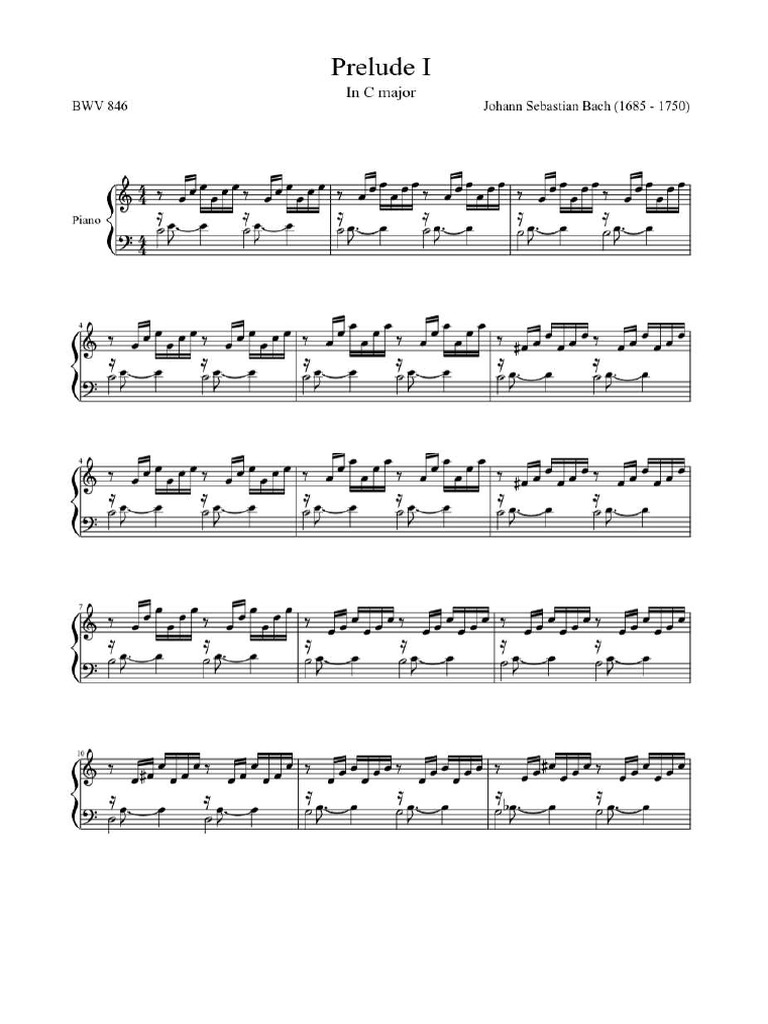 Preludio 1 | PDF