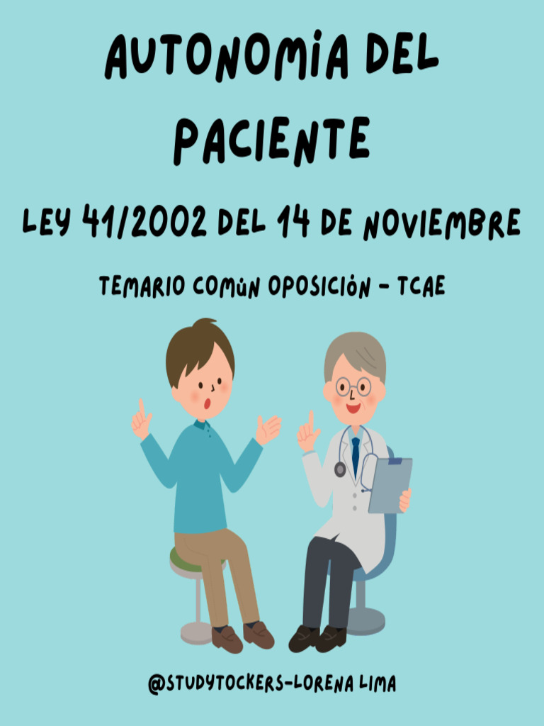 Sas-Autonomía Del Paciente (1105) | PDF | Historial médico ...