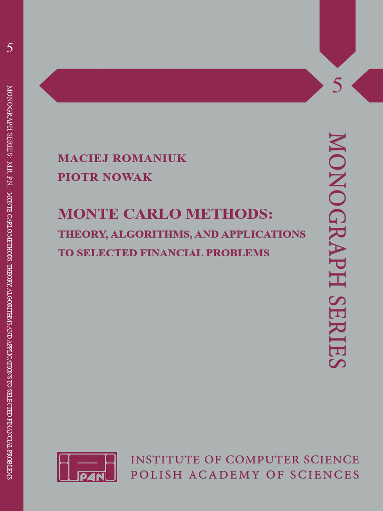 Monte Carlo Methods | PDF | Randomness | Statistical Theory