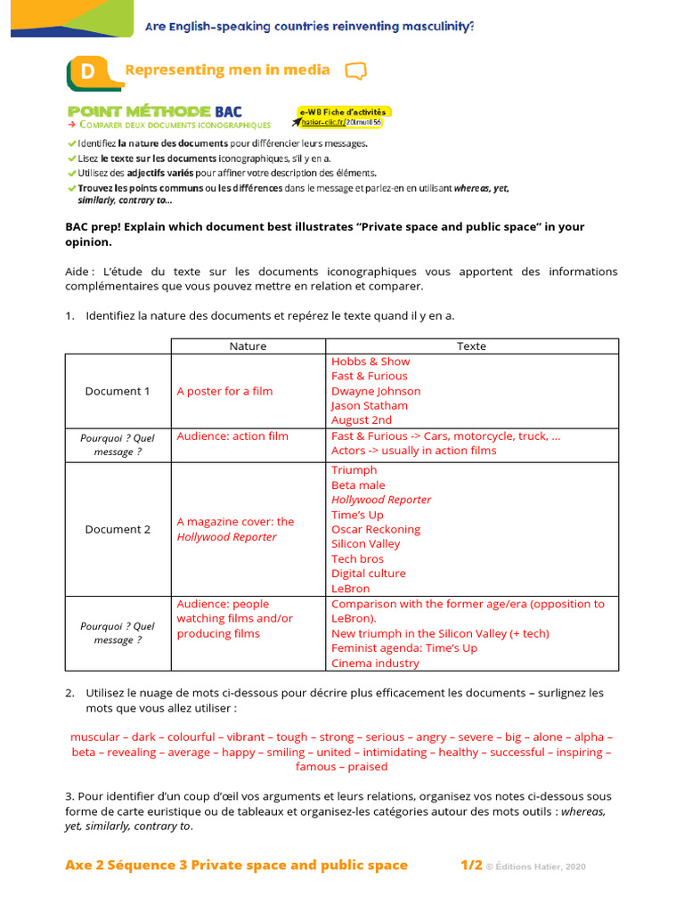 Lmut Axe2 s3 Docd Corrig | PDF