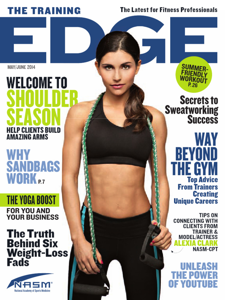 Nasm Training Edge May June 2014 | PDF | Smoothie | Personal Trainer