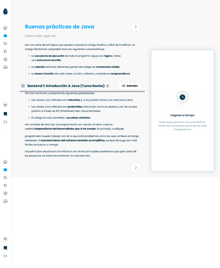 Buenas practicas de Java | PDF