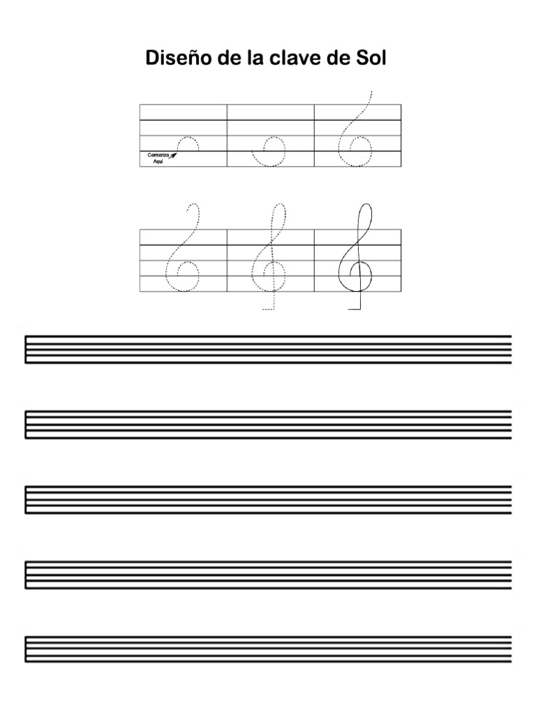 Diseño de La Clave de Sol | PDF