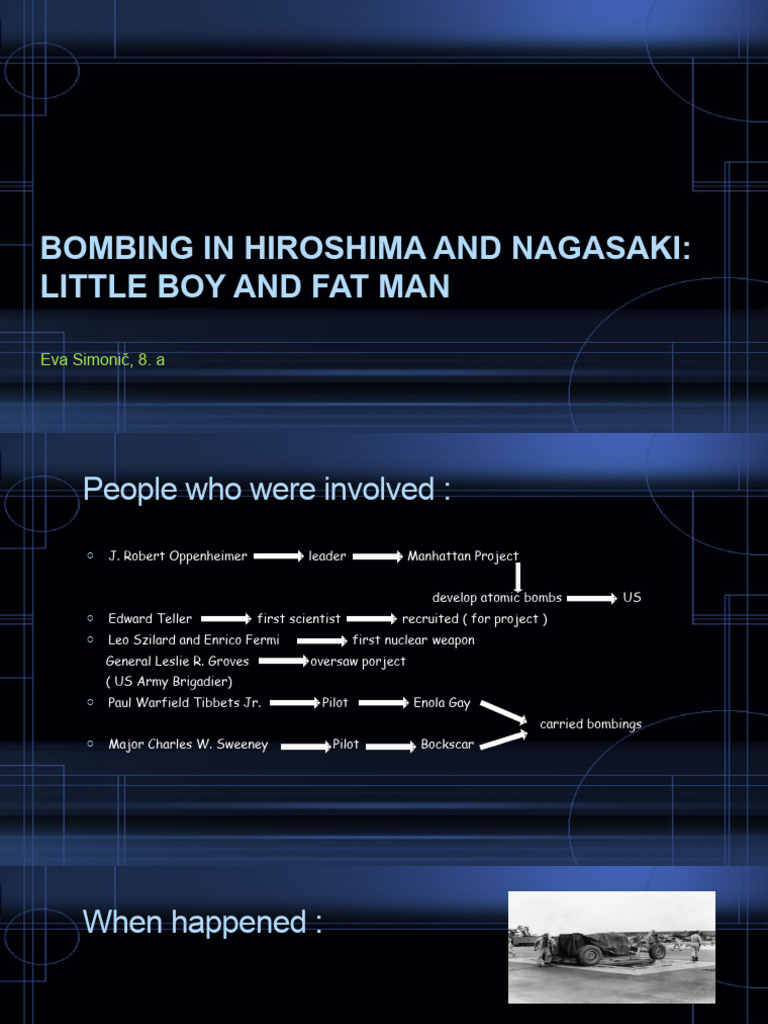 Atomic Bombing of Hiroshima and Nagasaki | PDF | History