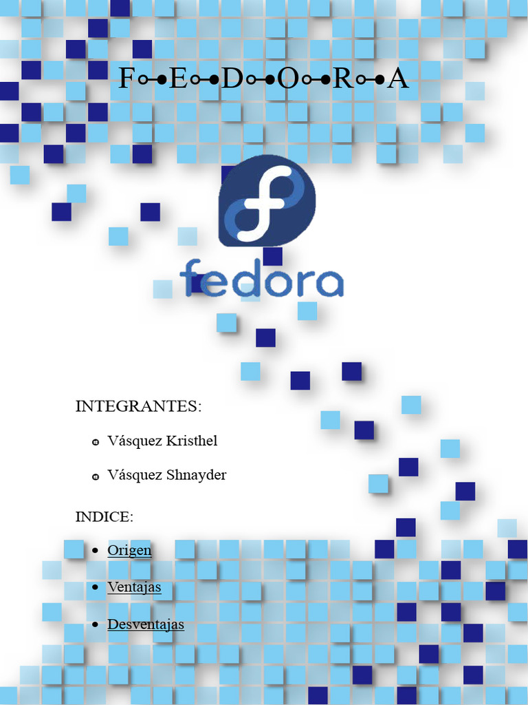 Fedora | PDF | Distribución de Linux | Tecnología de sistema operativo