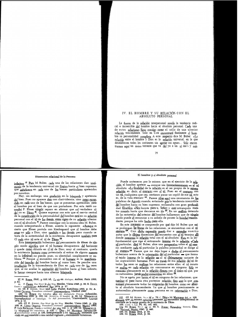 El Hombre y su Búsqueda del Absoluto | PDF | Trascendencia (filosofía ...