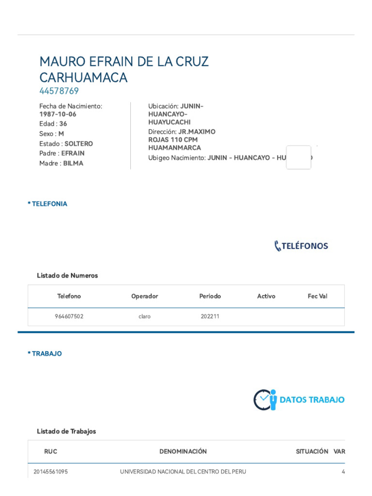 Mauro Doxeo | PDF | Business | Empresas