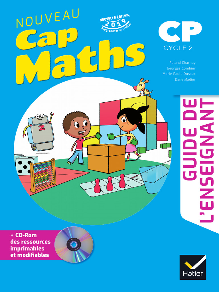 CP - Mathématiques - Cap Maths - Guide Pédagogique - Hatier | PDF