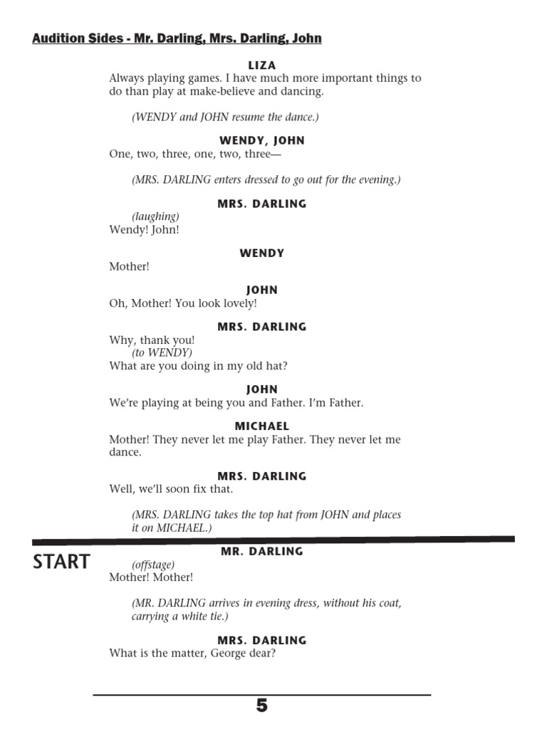 Mr. Darling, Mrs. Darling, John | PDF