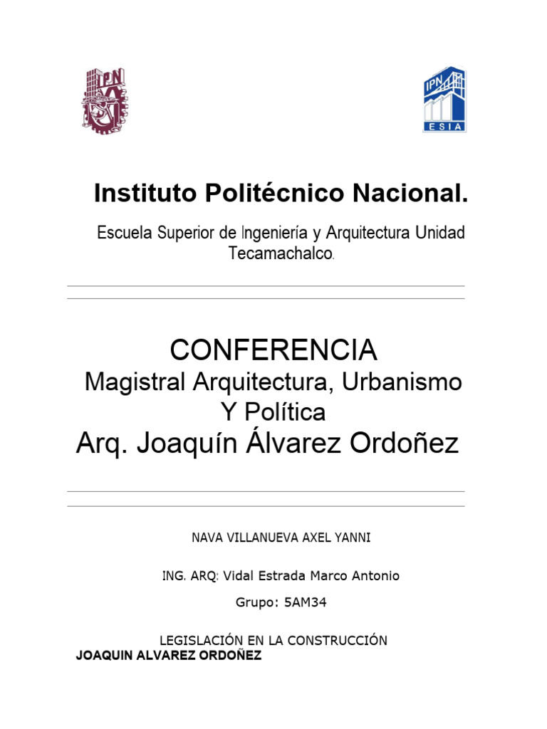 Joaquin A Lvarez Ordeñez | PDF