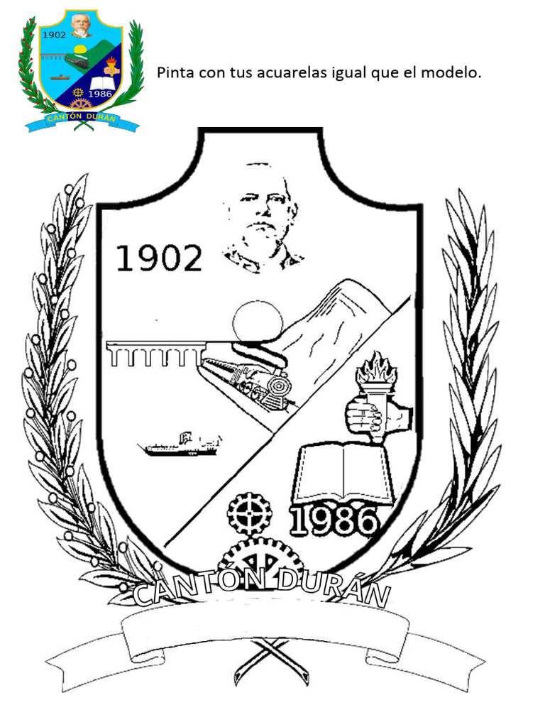Pinta Con Tus Acuarelas Igual Que El Modelo Bandera de Duran | PDF