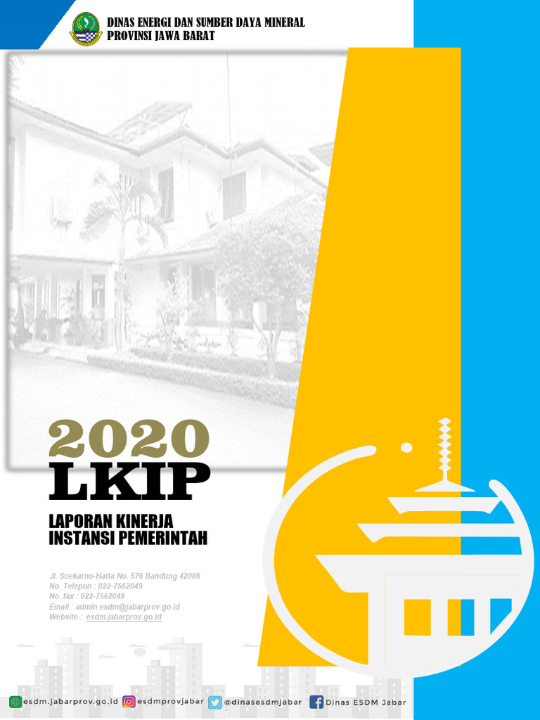 LKIP Dinas ESDM Jawa Barat 2020 | PDF | Teknologi & Rekayasa