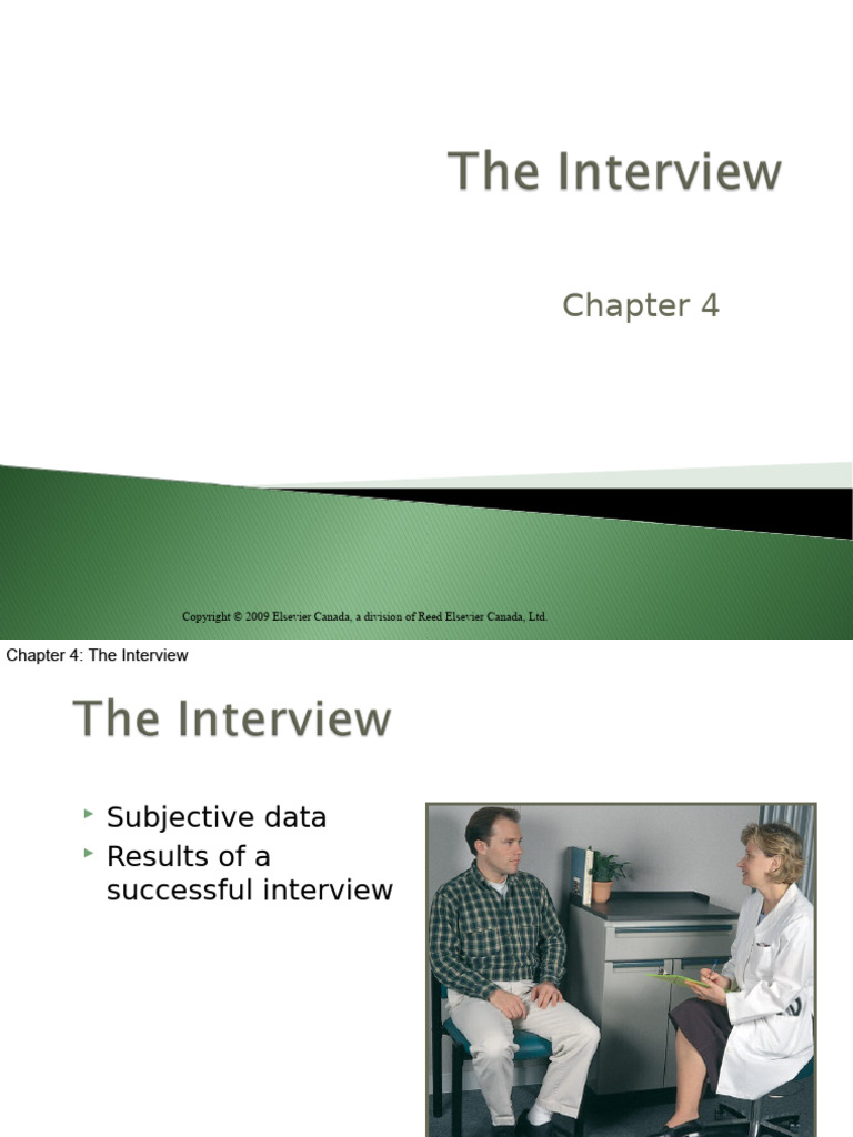 Week One, The Interview, Independent Study, PPT F2023 - Tagged | PDF | Nonverbal Communication ...