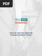 216 - Tiempos Perfectos | PDF | Perfect (Grammar) | Grammatical Tense