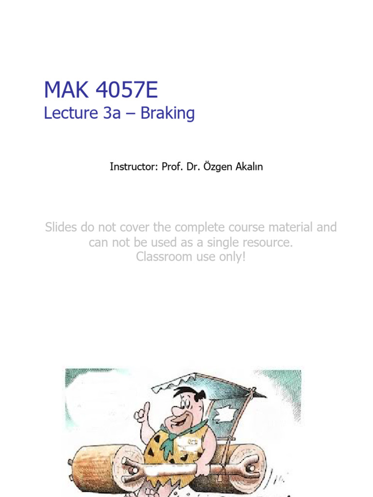 VSD 3a Stopping Distance | PDF | Brake | Mechanics