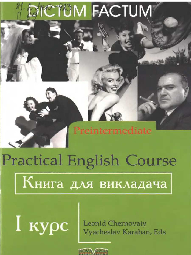 Practical English Course Leonid Chernovaty Vyacheslav | PDF