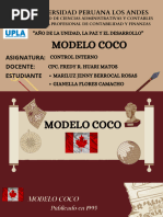 Modelo de Control Interno Coco | PDF | Toma de decisiones | Evaluación