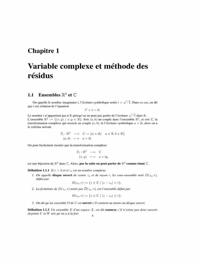 Outils Maths Chap1 2 3 | PDF