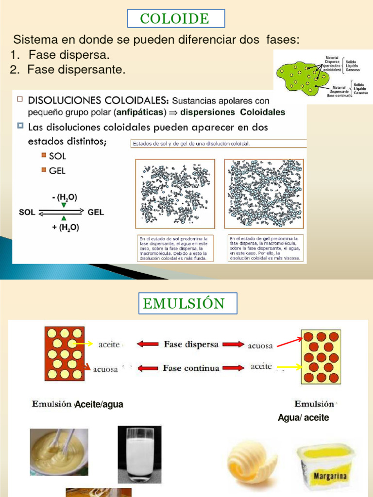 Coloide, Osmosis y Pigmentos 2023 | PDF | Carotenoide | Coloide