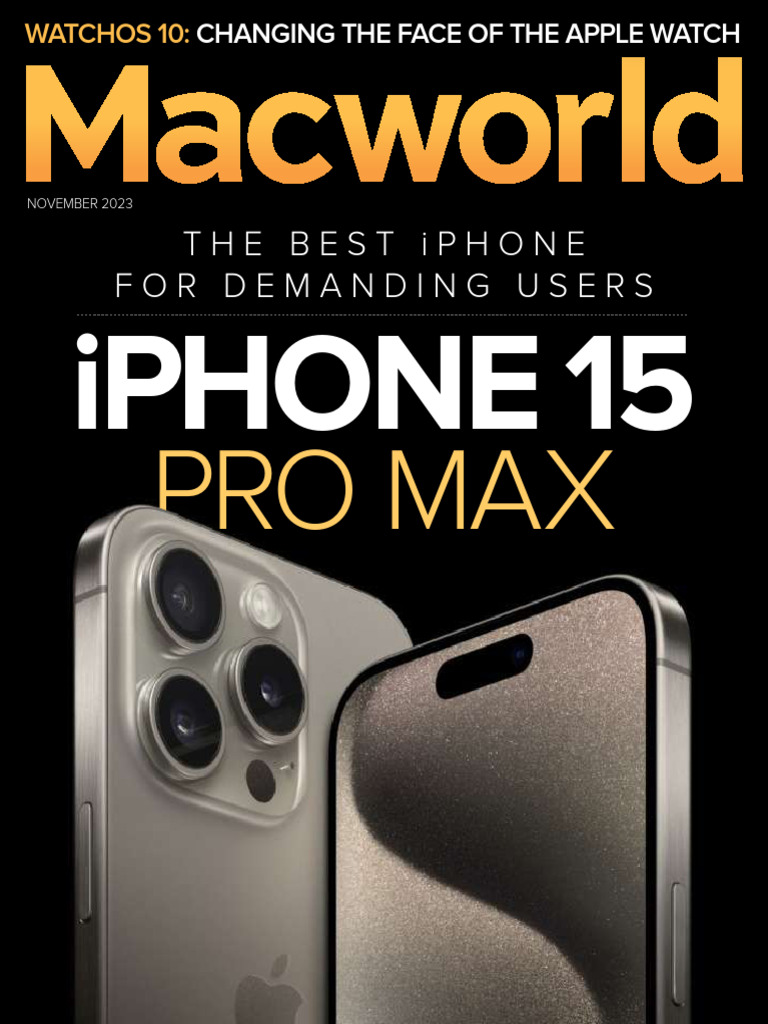 Macworld - November 2023 USA | PDF | Mac Os | Safari (Web Browser)
