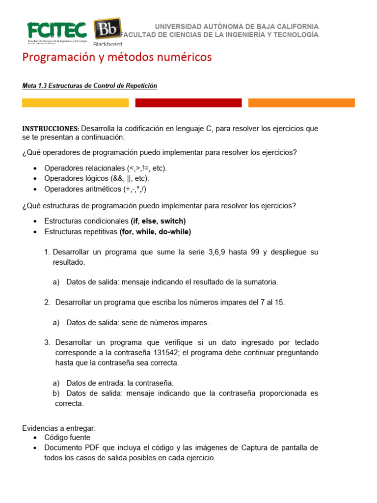 Programación y Métodos Numéricos | PDF | Métodos y materiales de ...