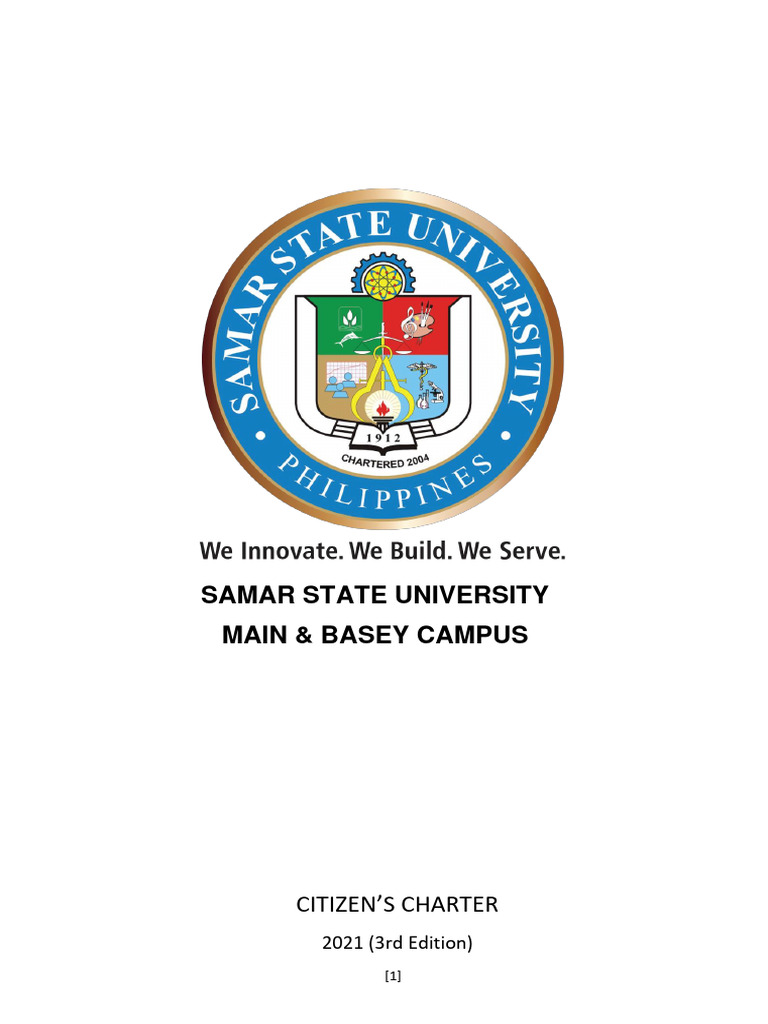Samar State University Citizen's Charter 2021 | PDF | Mail