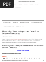 Class 10th Electricity (Notes) | PDF | Electrical Resistance And ...