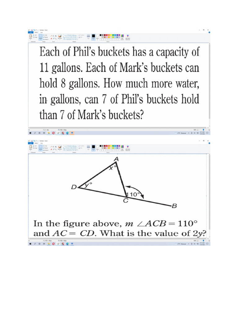Algebra Geometry 10 Q | PDF