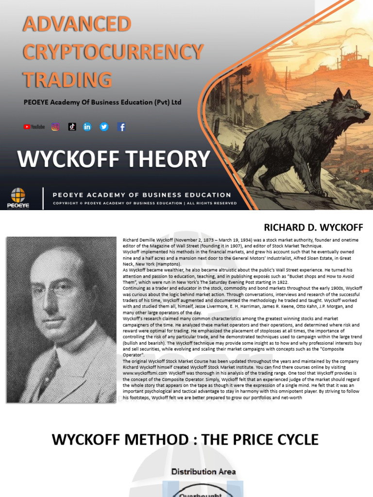 WyckOFF Advance | PDF | Financial Markets | Market (Economics)