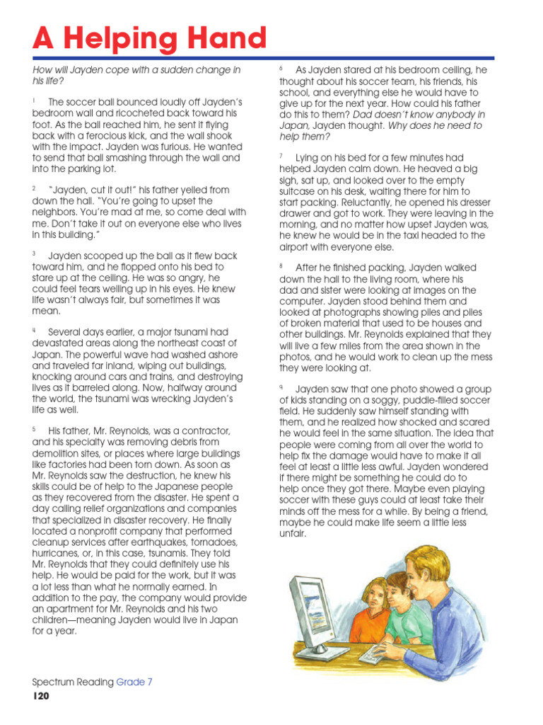 RM - DL.Spectrum Reading Grade 7-124 | PDF