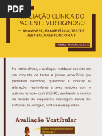 HINTS para Diagnóstico de Vertigem | PDF | Vertigem | Sistema vestibular
