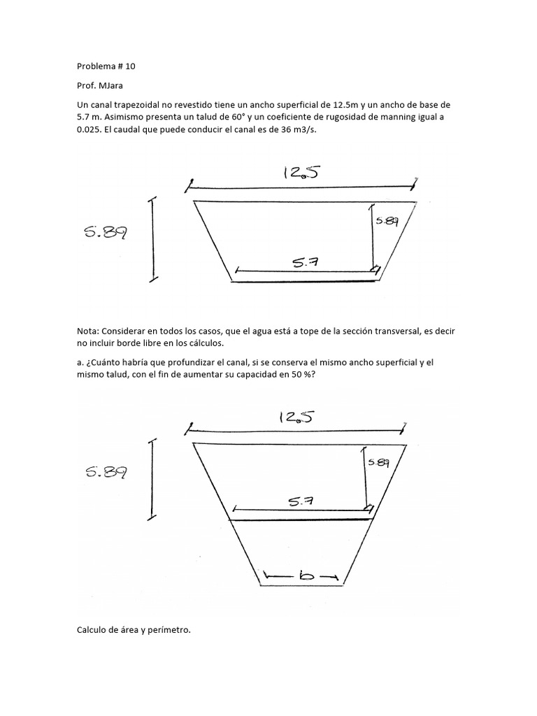 Ejercicio 10 HCA | PDF | Ciencias de la Tierra | Física Aplicada e Interdisciplinaria