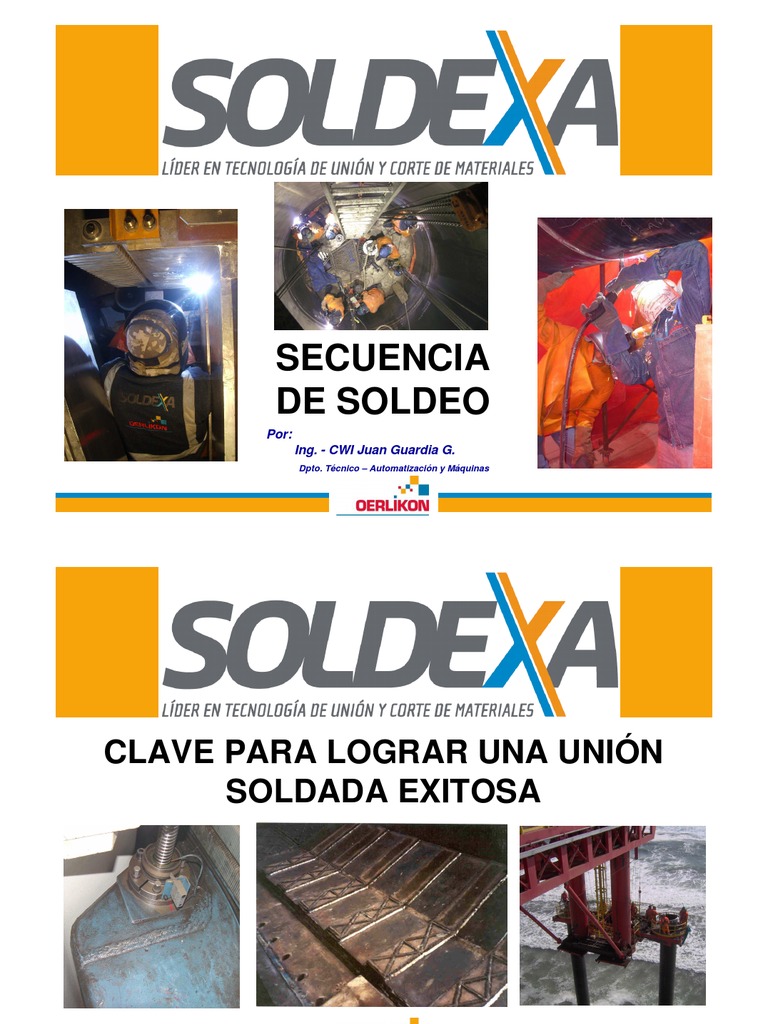 Soldexasecuenciadesoldeo | PDF | Soldadura | Construcción