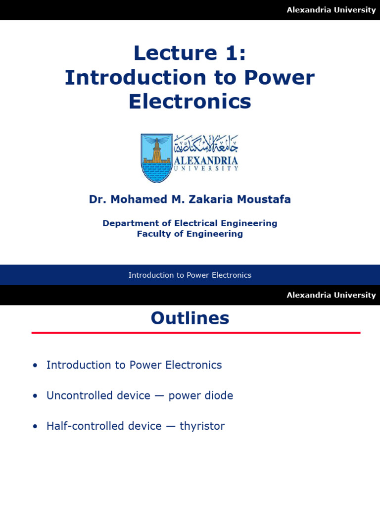 Introduction To Power Electronics | PDF | Power Electronics | Diode