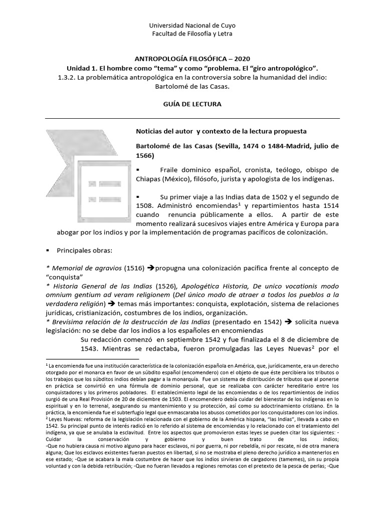 Bartolomé de Las Casas - Guía de Lectura M R | Descargar gratis PDF ...