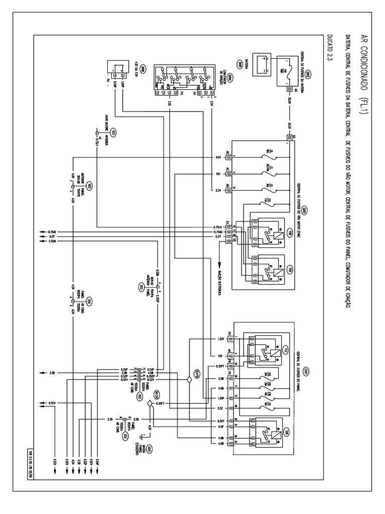 Esquema Ar Condicionado Ducato | PDF
