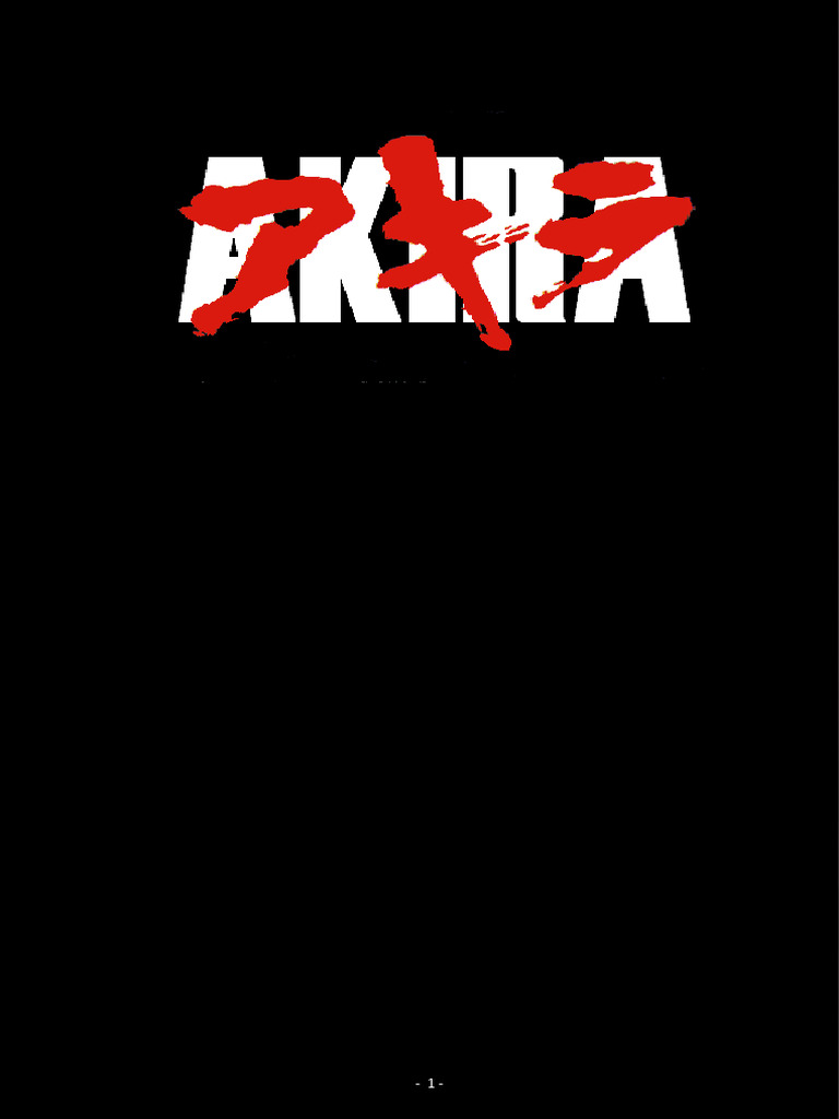 Akira RPG | PDF