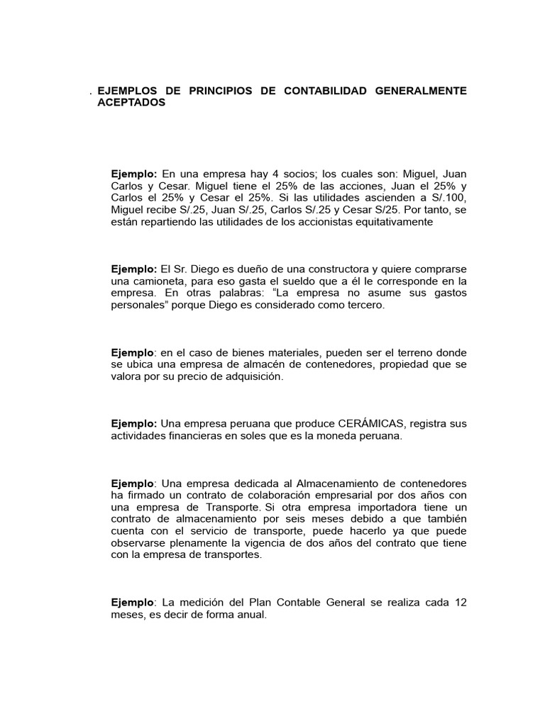PCGA | PDF | Contabilidad | Economía Financiera