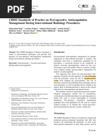 BSIR Guidelines for Anticoagulation Management | PDF | Medicine | Drugs