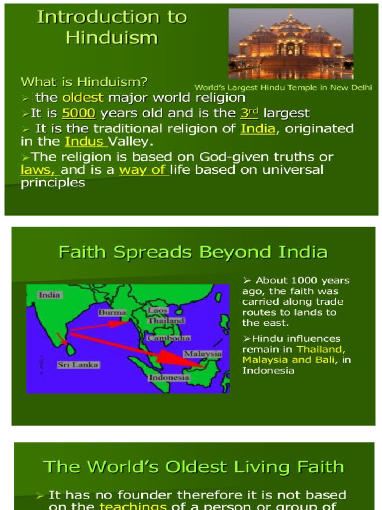 World Religion Hinduism | PDF