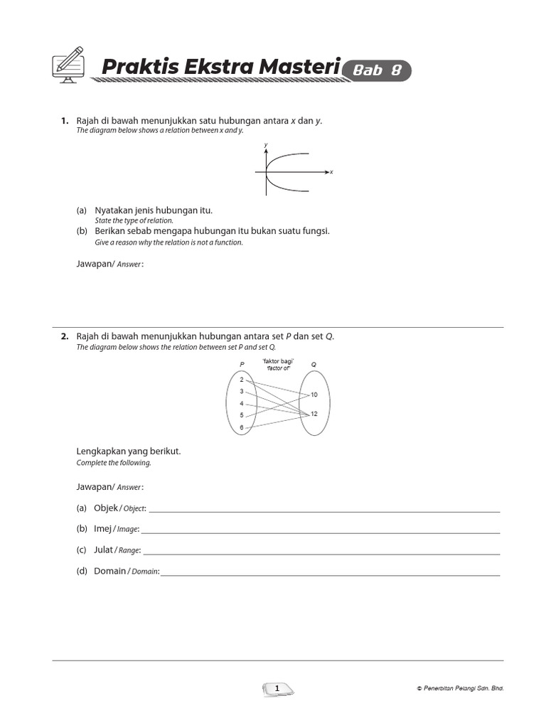 08 Praktis Ekstra Masteri 8 | PDF