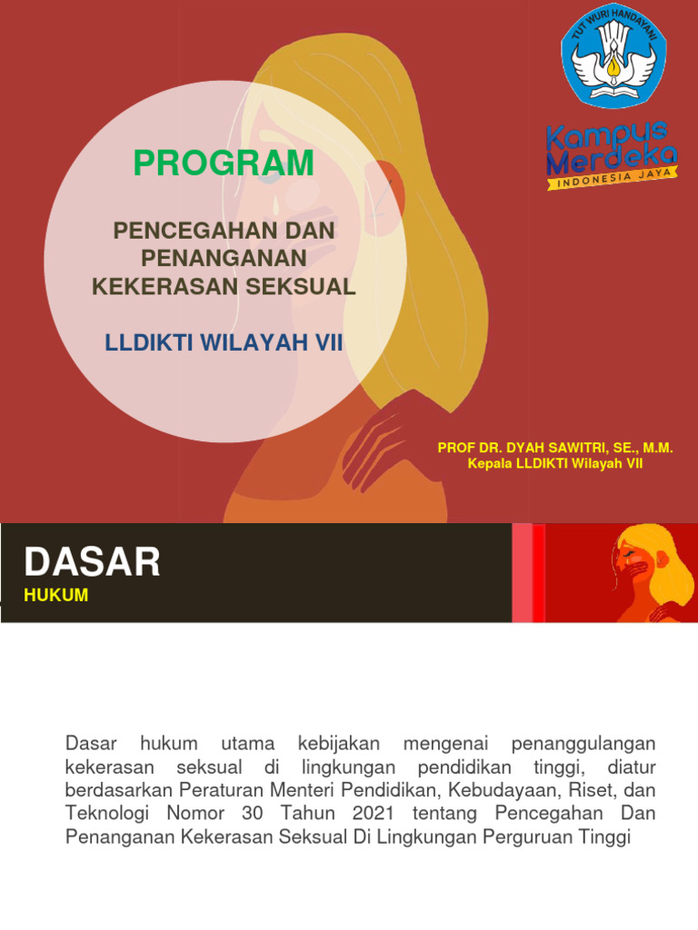 Paparan Kepala - PPKS LLDIKTI | PDF