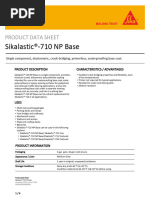 Sikalastic M 270 NP Product Overview | PDF | Humidity | Coating